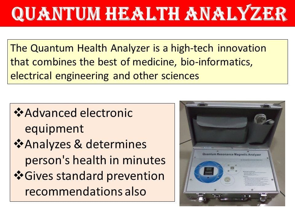 Quantum Resonance Analyzer - MAIKONG Quantum Resonance Magnetic Analyzer