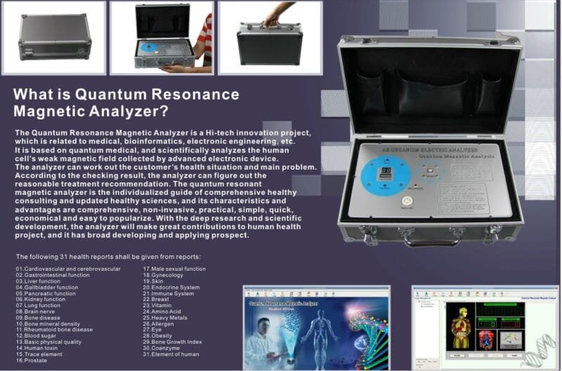 Quantum Body Analyser Machine - MAIKONG Quantum Resonance Magnetic Analyzer